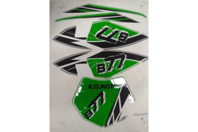 Sticker Decal Kit Fairing 49cc Dirt Bike Pit Pro